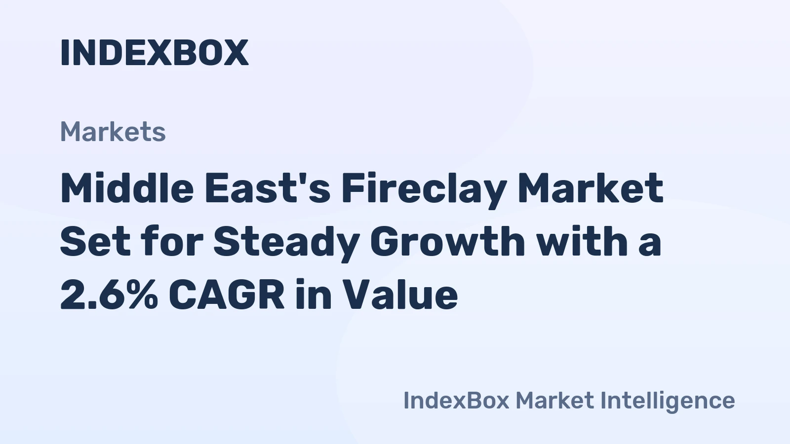 Middle East's Fireclay Market Set for Steady Growth with a 2.6% CAGR in Value