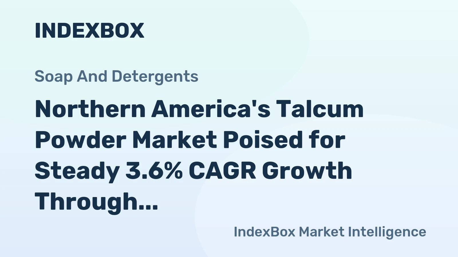 Northern America's Talcum Powder Market Poised for Steady 3.6% CAGR Growth Through 2035