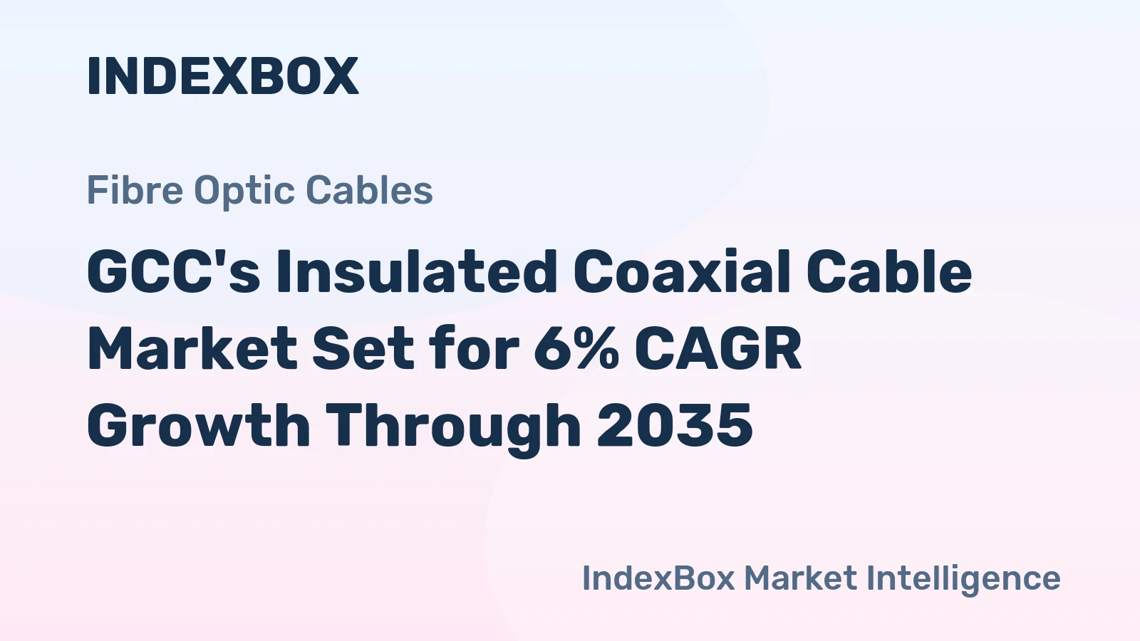 GCC's Insulated Coaxial Cable Market Set for 6% CAGR Growth Through 2035