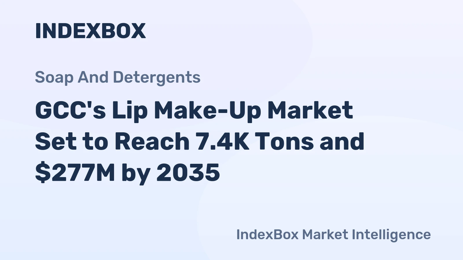 GCC's Lip Make-Up Market Set to Reach 7.4K Tons and $277M by 2035