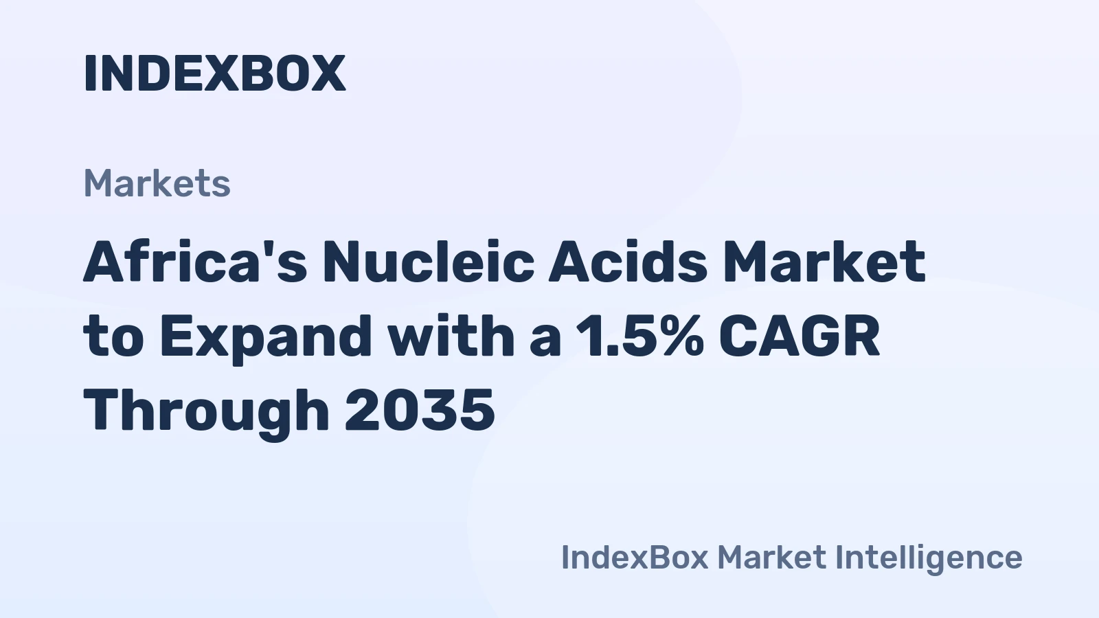 Africa's Nucleic Acids Market to Expand with a 1.5% CAGR Through 2035