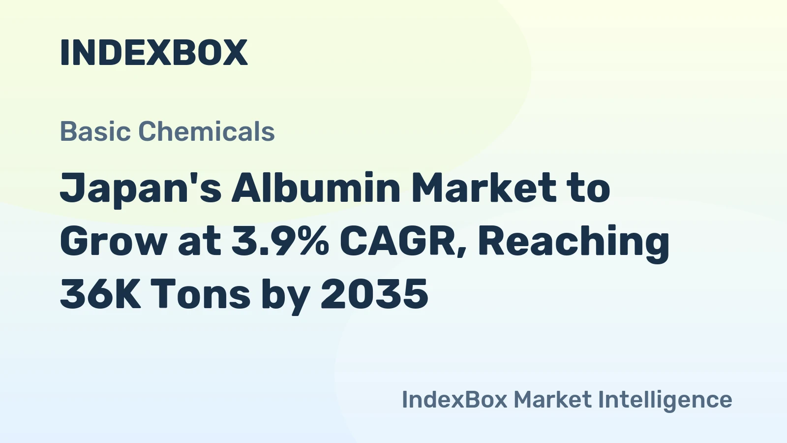 Japan's Albumin Market to Grow at 3.9% CAGR, Reaching 36K Tons by 2035