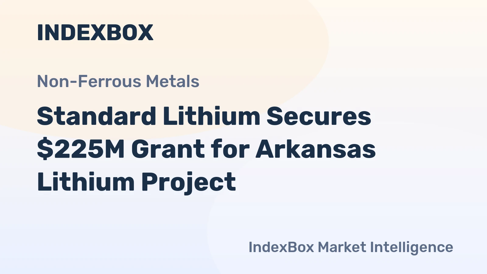 Standard Lithium Secures $225M Grant for Arkansas Lithium Project