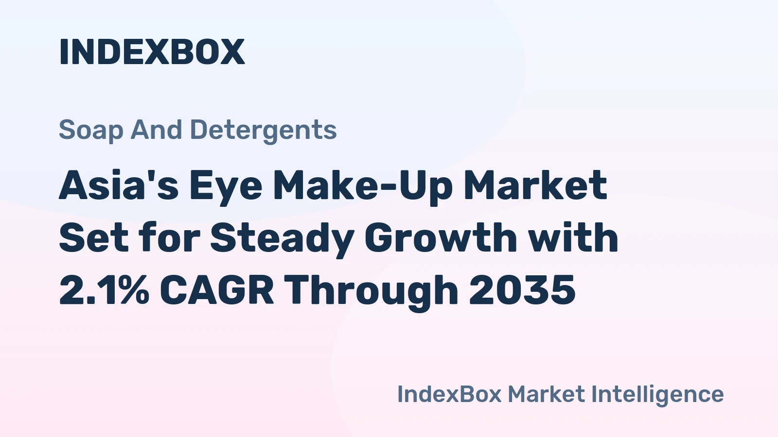 Asia's Eye Make-Up Market Set for Steady Growth with 2.1% CAGR Through 2035