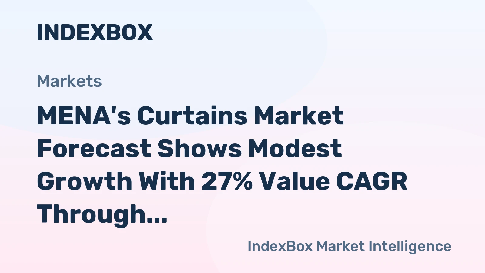 MENA's Curtains Market Forecast Shows Modest Growth With 27% Value CAGR Through 2035