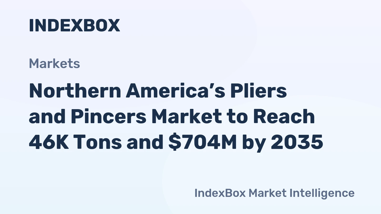 Northern America’s Pliers and Pincers Market to Reach 46K Tons and $704M by 2035