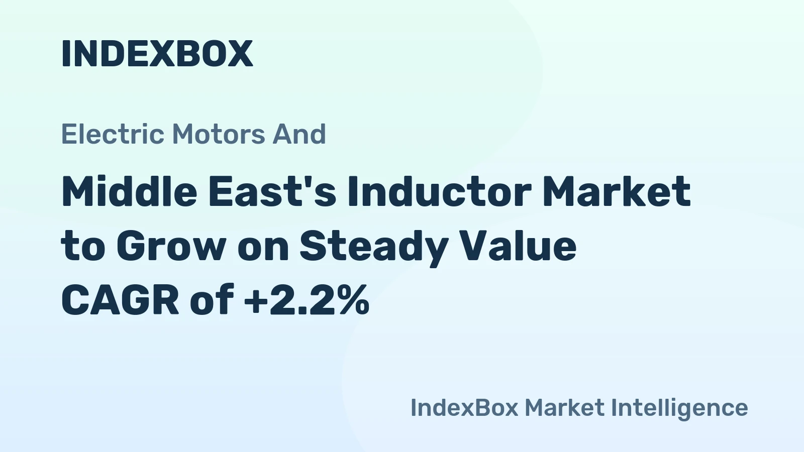 Middle East's Inductor Market to Grow on Steady Value CAGR of +2.2%