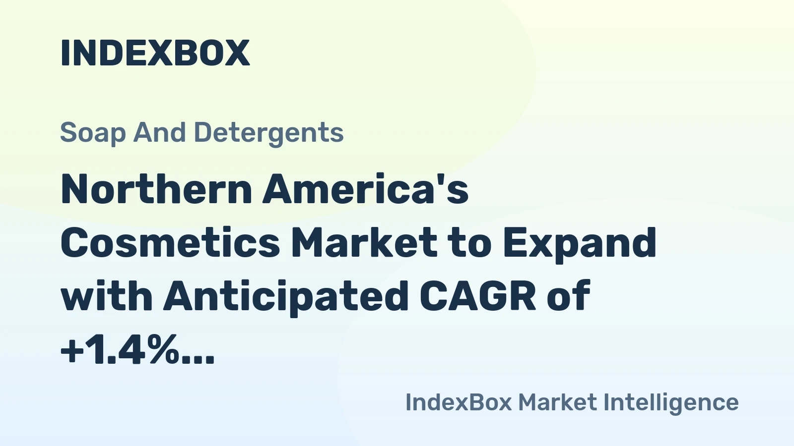 Northern America's Cosmetics Market to Expand with Anticipated CAGR of +1.4% by 2035, Reaching $31.8B