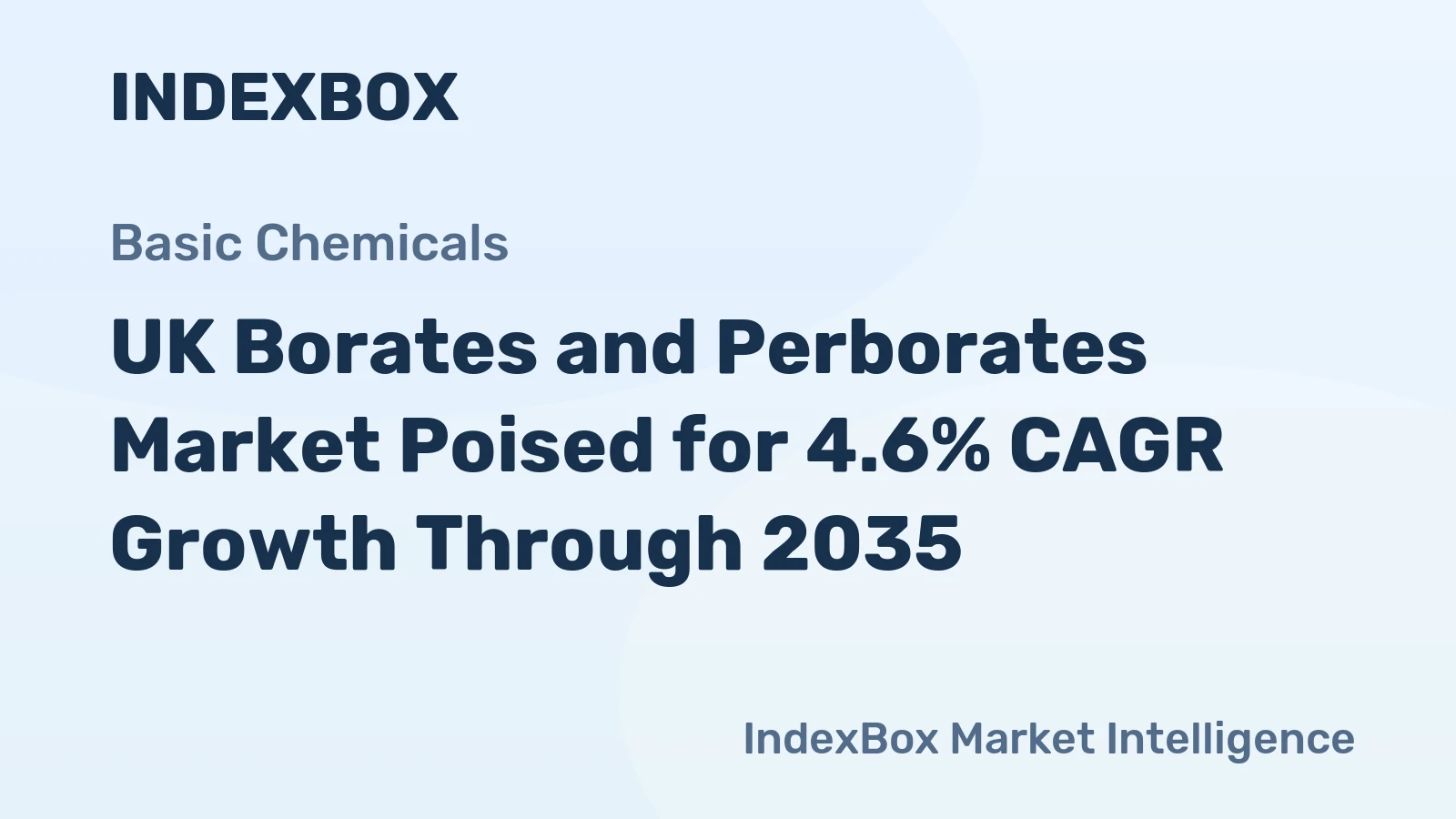 UK Borates and Perborates Market Poised for 4.6% CAGR Growth Through 2035