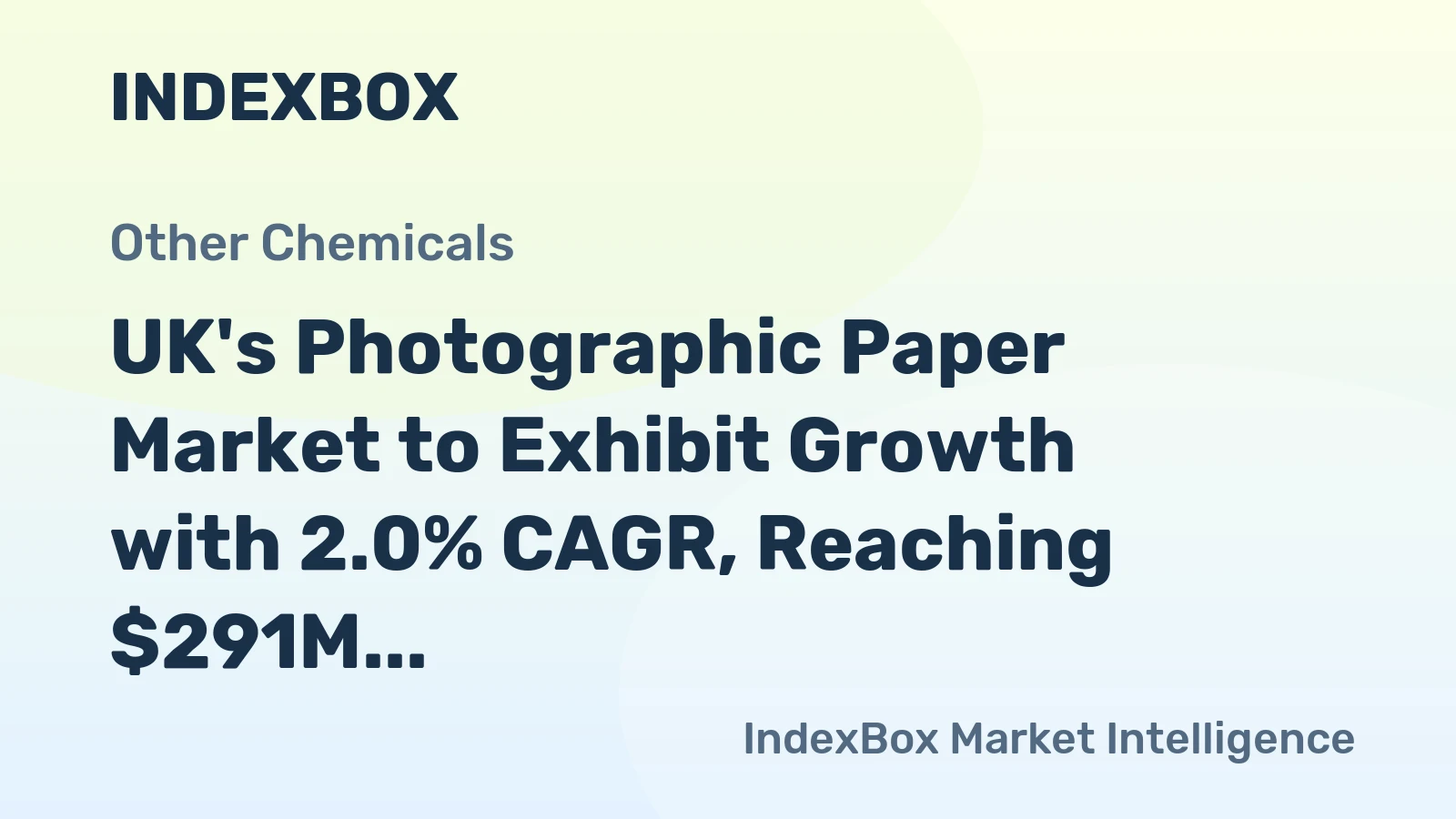 UK's Photographic Paper Market to Exhibit Growth with 2.0% CAGR, Reaching $291M by 2035
