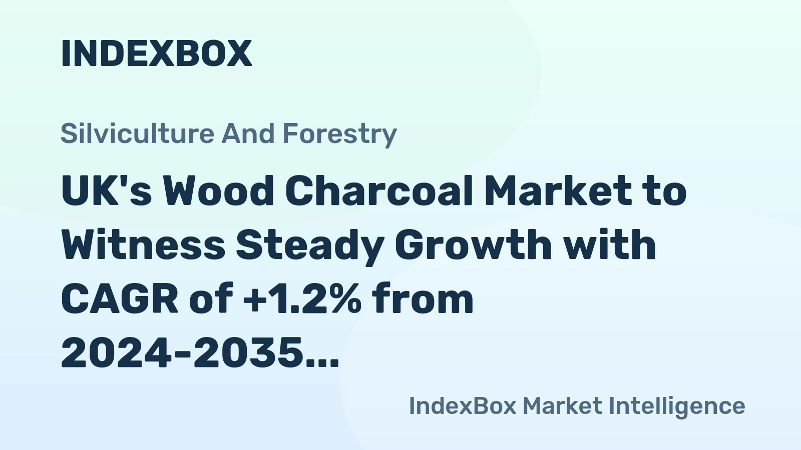 UK's Wood Charcoal Market to Witness Steady Growth with CAGR of +1.2% from 2024-2035, Reaching $69M by End of Period