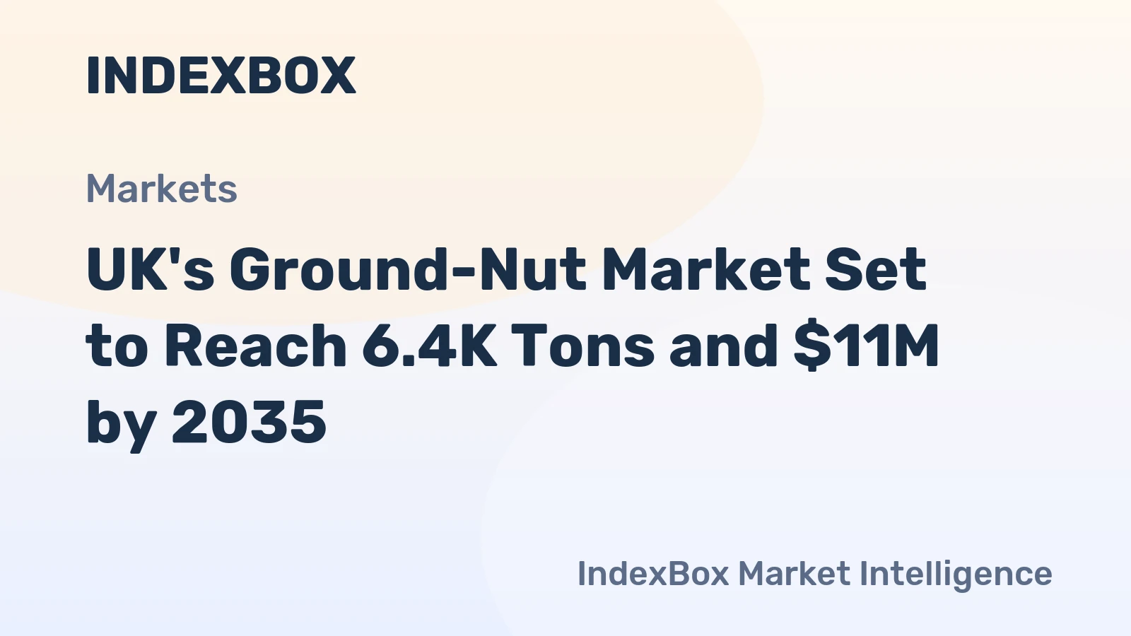 UK's Ground-Nut Market Set to Reach 6.4K Tons and $11M by 2035