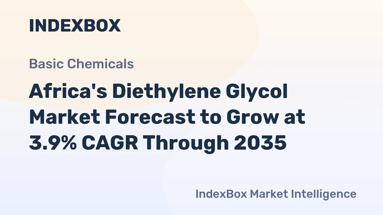 Africa's Diethylene Glycol Market Forecast to Grow at 3.9% CAGR Through 2035