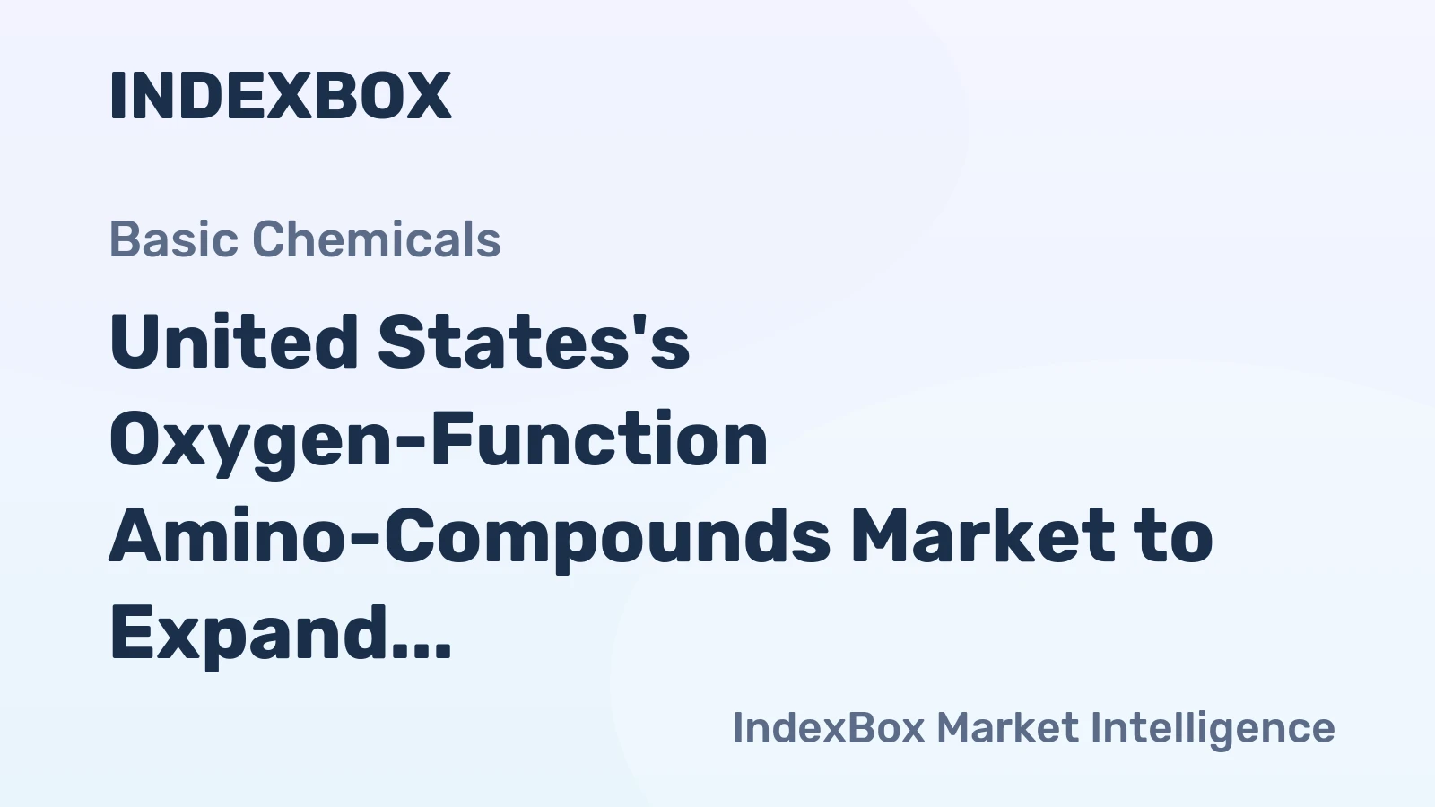 United States's Oxygen-Function Amino-Compounds Market to Expand with a CAGR of +1.4% by 2035