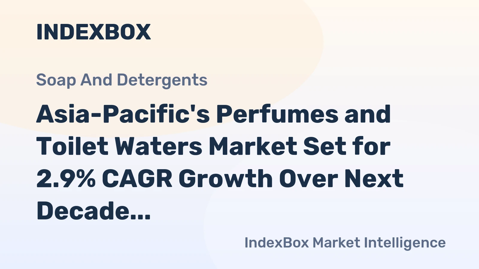 Asia-Pacific's Perfumes and Toilet Waters Market Set for 2.9% CAGR Growth Over Next Decade