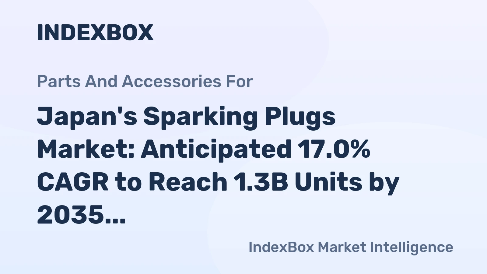 Japan's Sparking Plugs Market: Anticipated 17.0% CAGR to Reach 1.3B Units by 2035