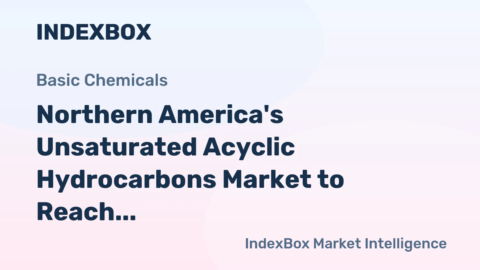 Northern America's Unsaturated Acyclic Hydrocarbons Market to Reach 636K Tons and $923M