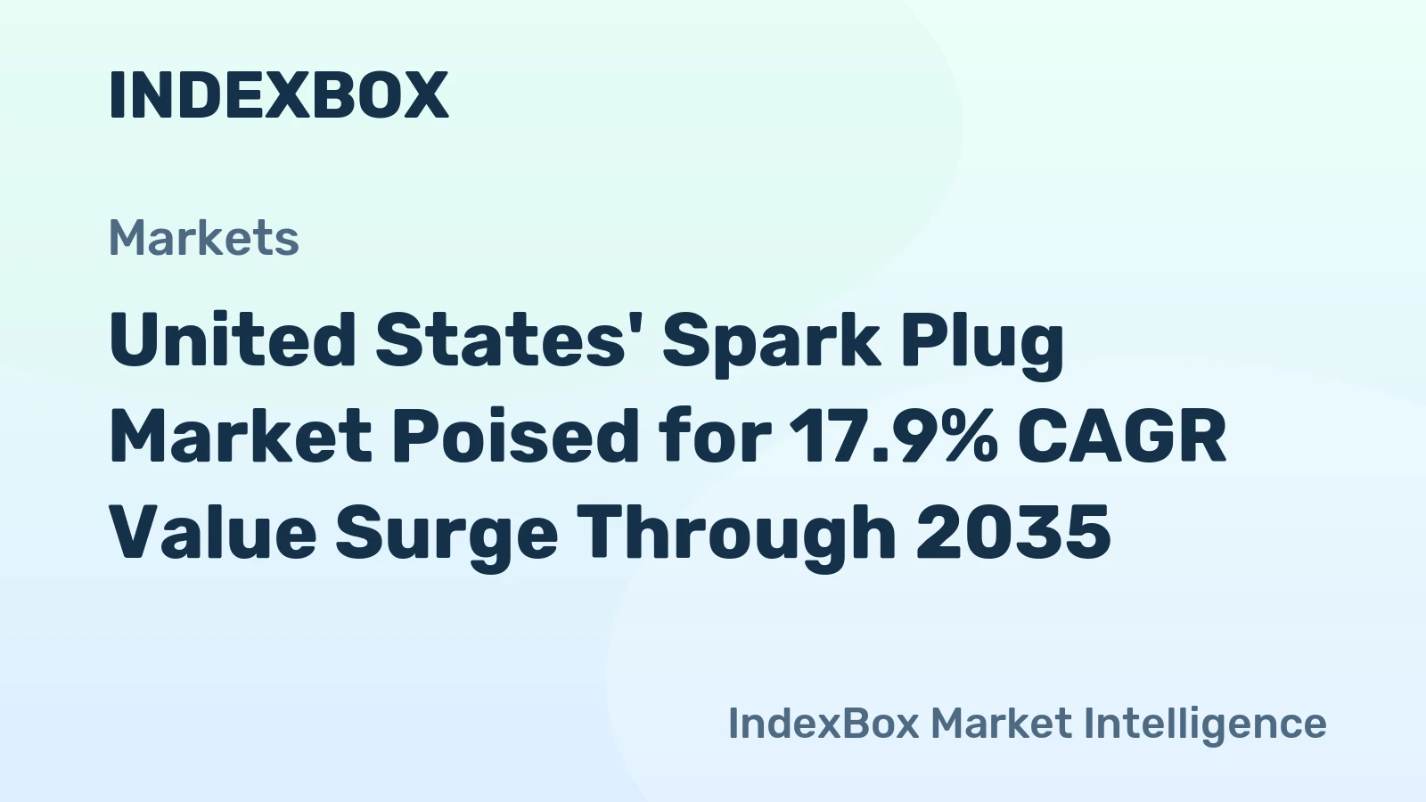 United States' Spark Plug Market Poised for 17.9% CAGR Value Surge Through 2035