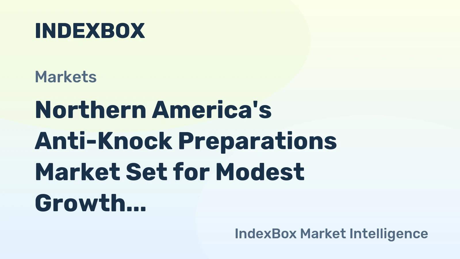 Northern America's Anti-Knock Preparations Market Set for Modest Growth With 1% CAGR Through 2035
