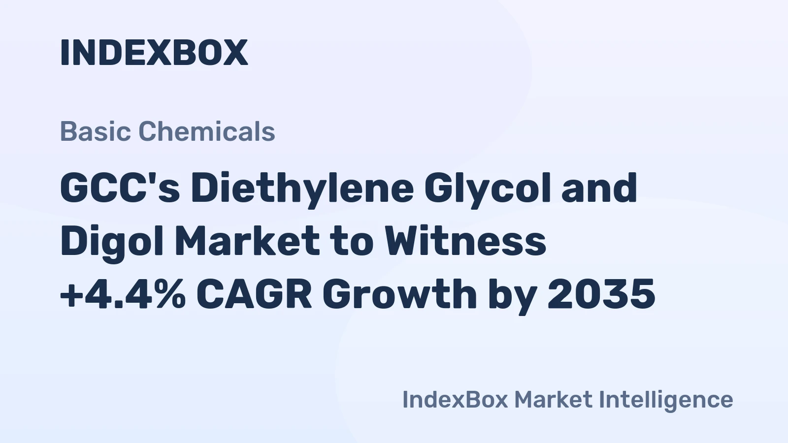 GCC's Diethylene Glycol and Digol Market to Witness +4.4% CAGR Growth by 2035