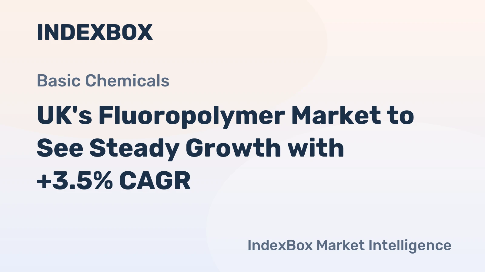 UK's Fluoropolymer Market to See Steady Growth with +3.5% CAGR
