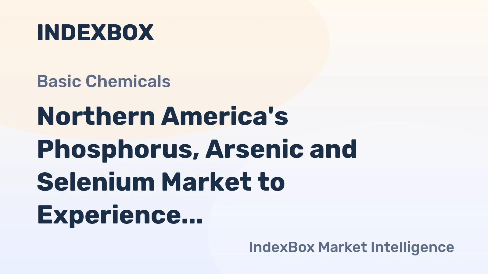 Northern America's Phosphorus, Arsenic and Selenium Market to Experience +4.1% CAGR Growth Through 2035