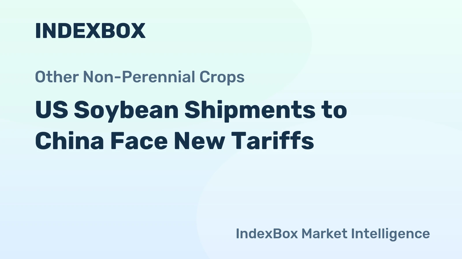 US Soybean Shipments to China Face New Tariffs