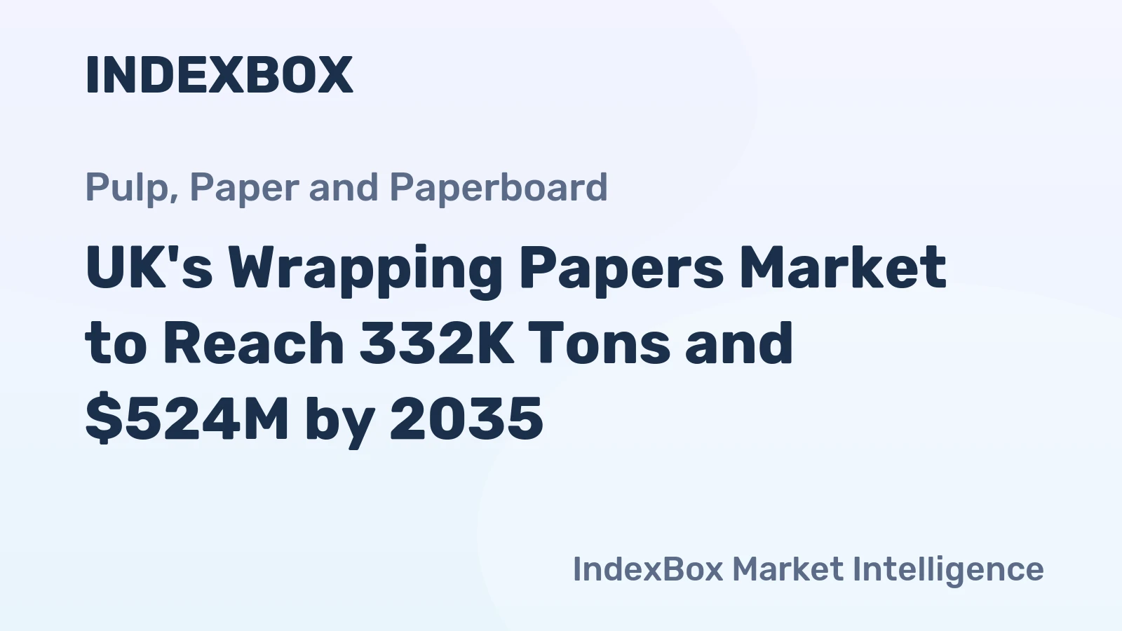UK's Wrapping Papers Market to Reach 332K Tons and $524M by 2035