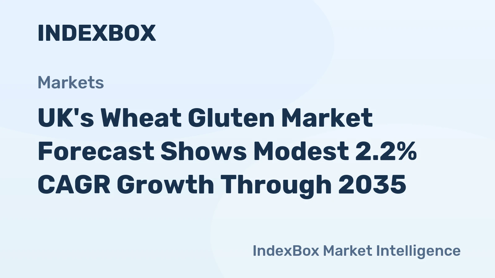 UK's Wheat Gluten Market Forecast Shows Modest 2.2% CAGR Growth Through 2035