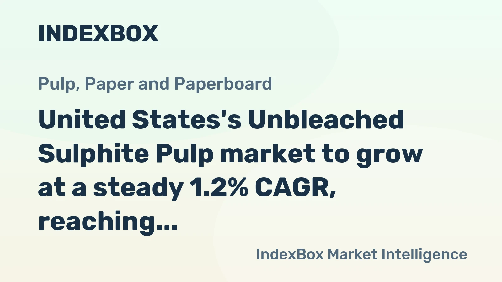 United States's Unbleached Sulphite Pulp market to grow at a steady 1.2% CAGR, reaching 208K tons by 2035.