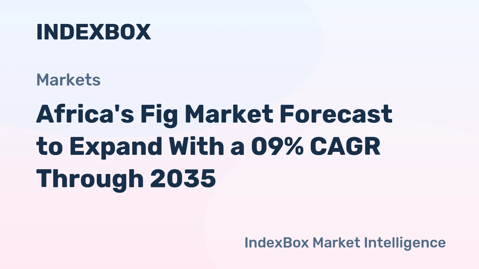 Africa's Fig Market Forecast to Expand With a 09% CAGR Through 2035