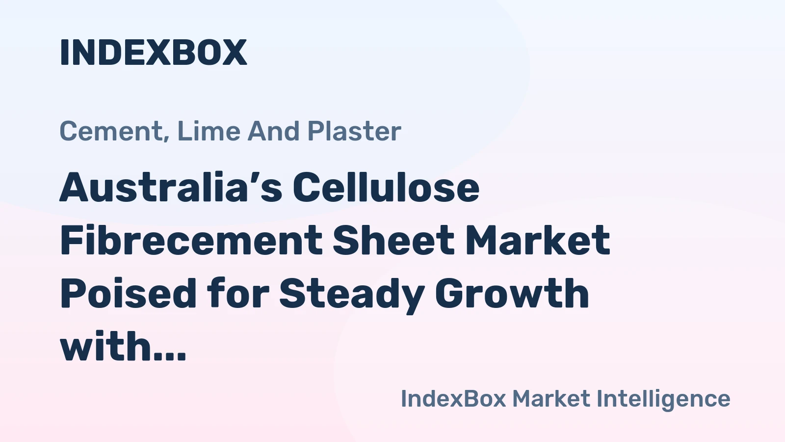 Australia’s Cellulose Fibrecement Sheet Market Poised for Steady Growth with 2.7% CAGR Through 2035