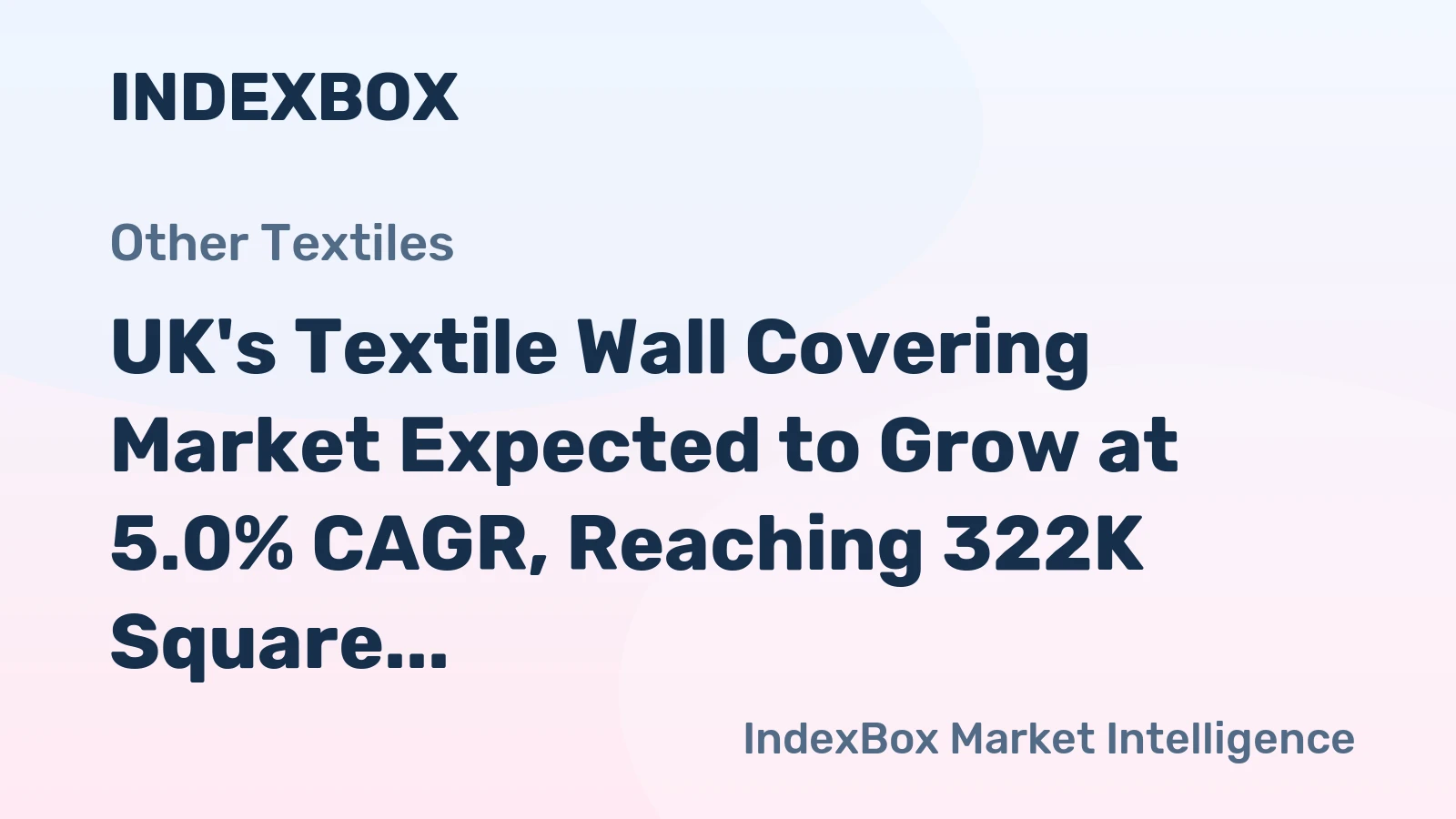 UK's Textile Wall Covering Market Expected to Grow at 5.0% CAGR, Reaching 322K Square Meters by 2035