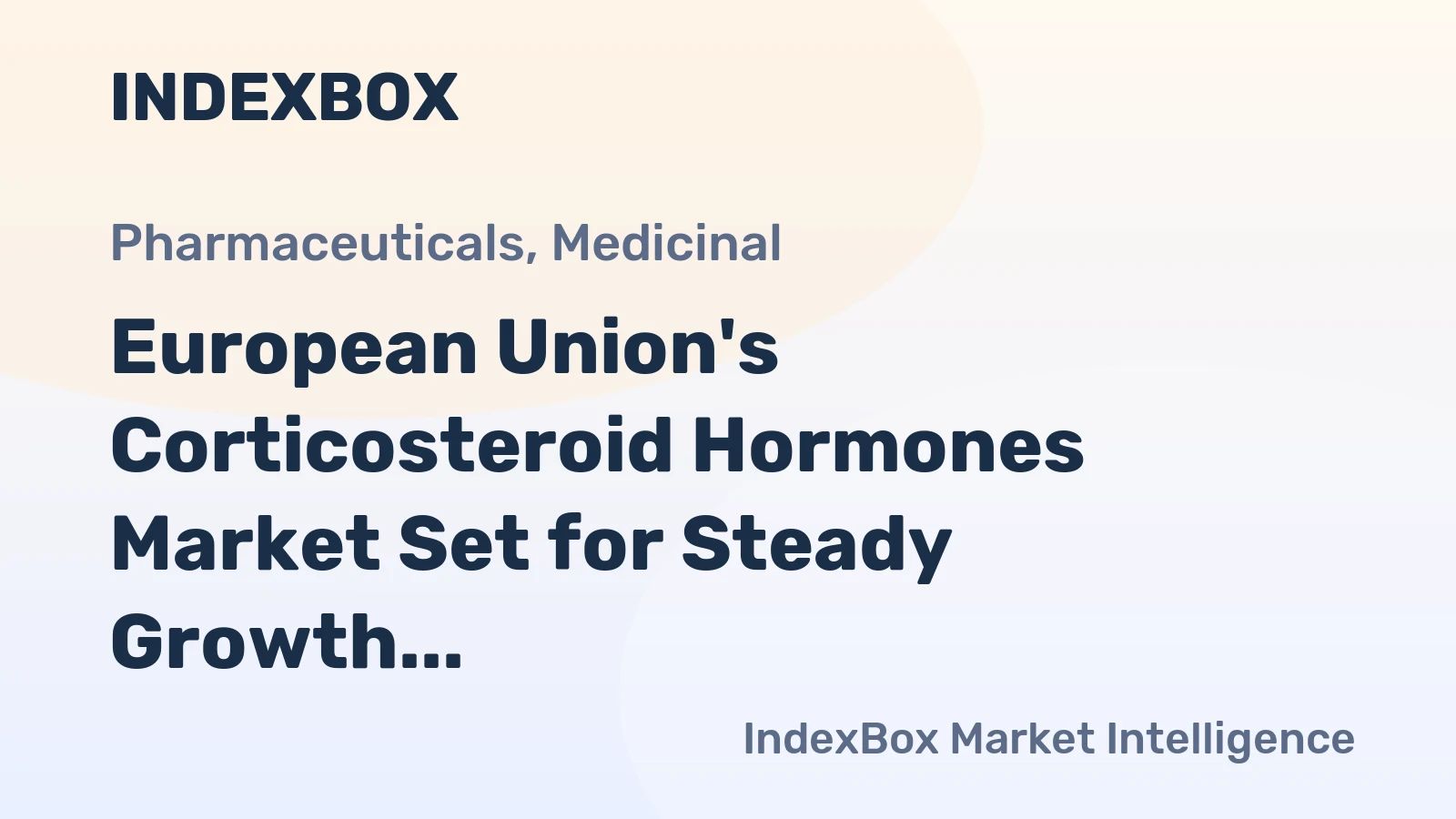 European Union's Corticosteroid Hormones Market Set for Steady Growth with 2.6% CAGR Through 2035