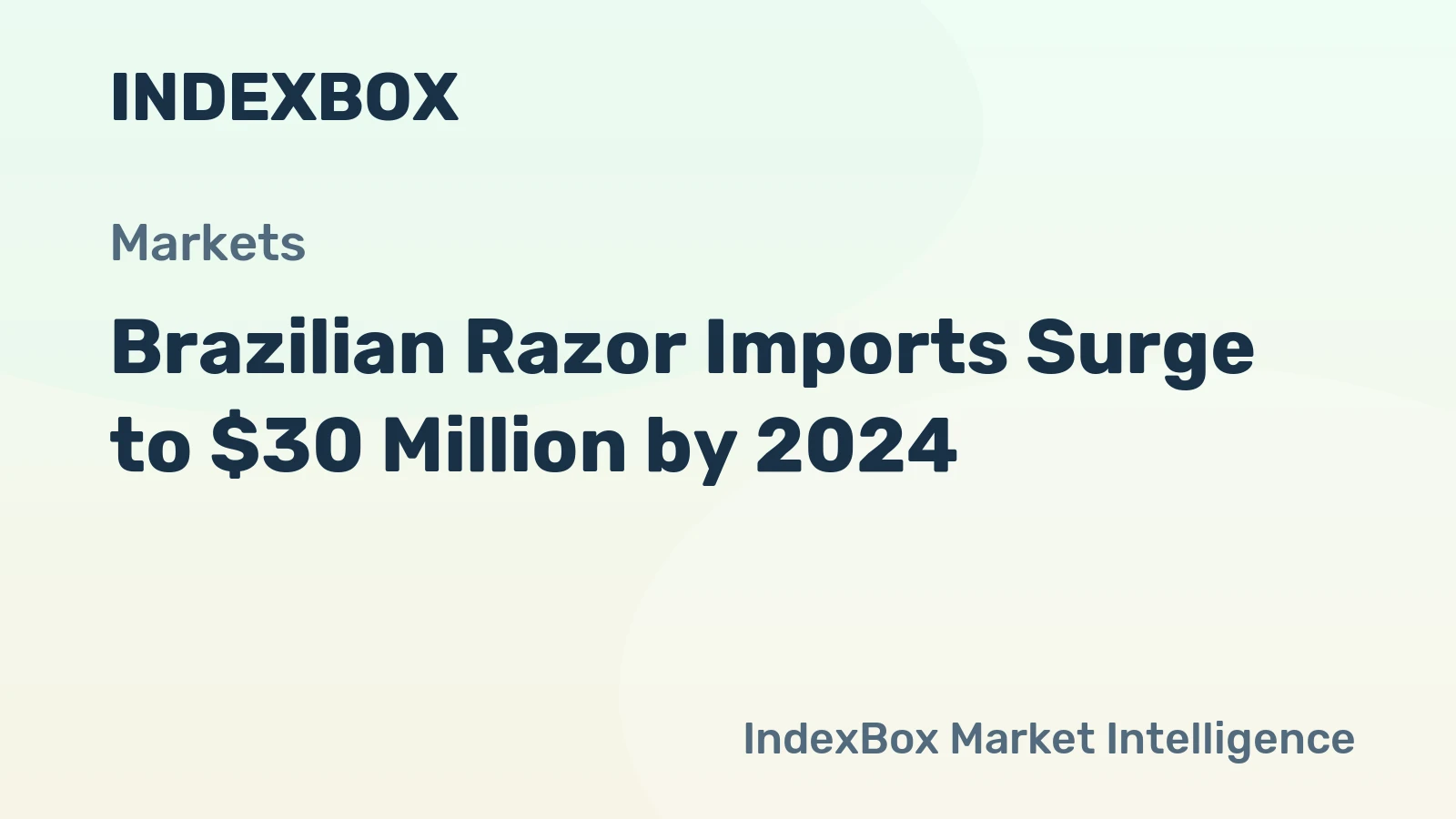 Brazilian Razor Imports Surge to $30 Million by 2024