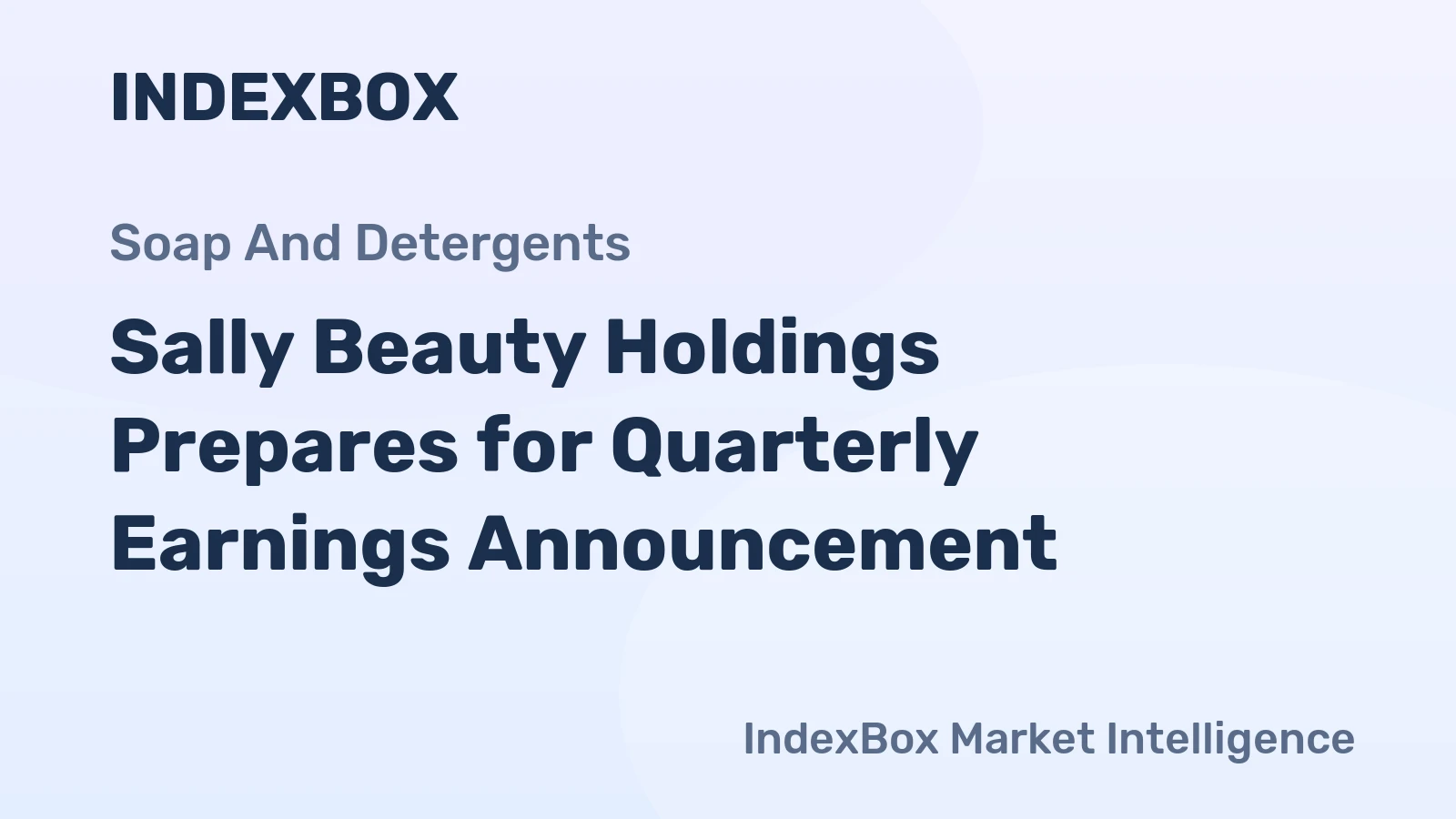 Sally Beauty Holdings Prepares for Quarterly Earnings Announcement