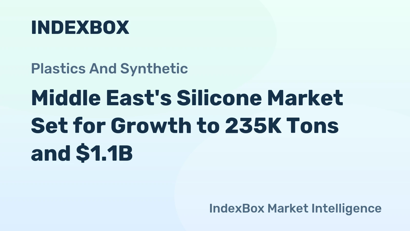Middle East's Silicone Market Set for Growth to 235K Tons and $1.1B