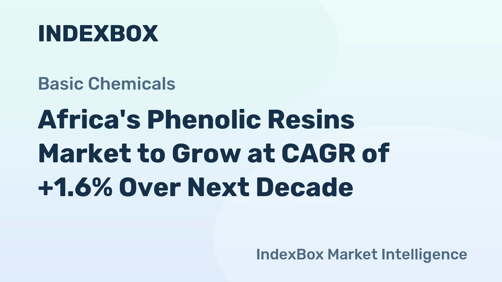 Africa's Phenolic Resins Market to Grow at CAGR of +1.6% Over Next Decade