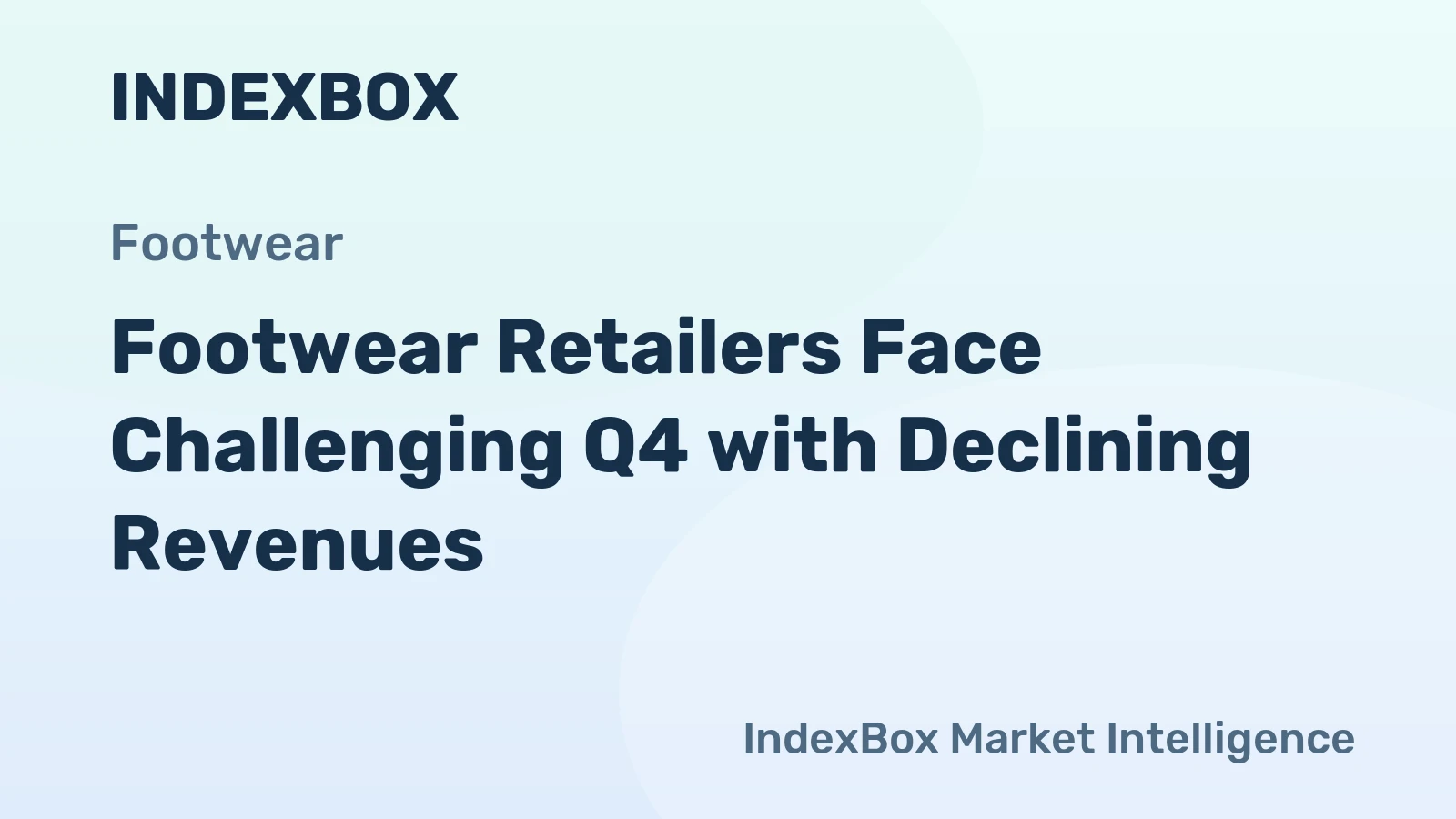 Footwear Retailers Face Challenging Q4 with Declining Revenues