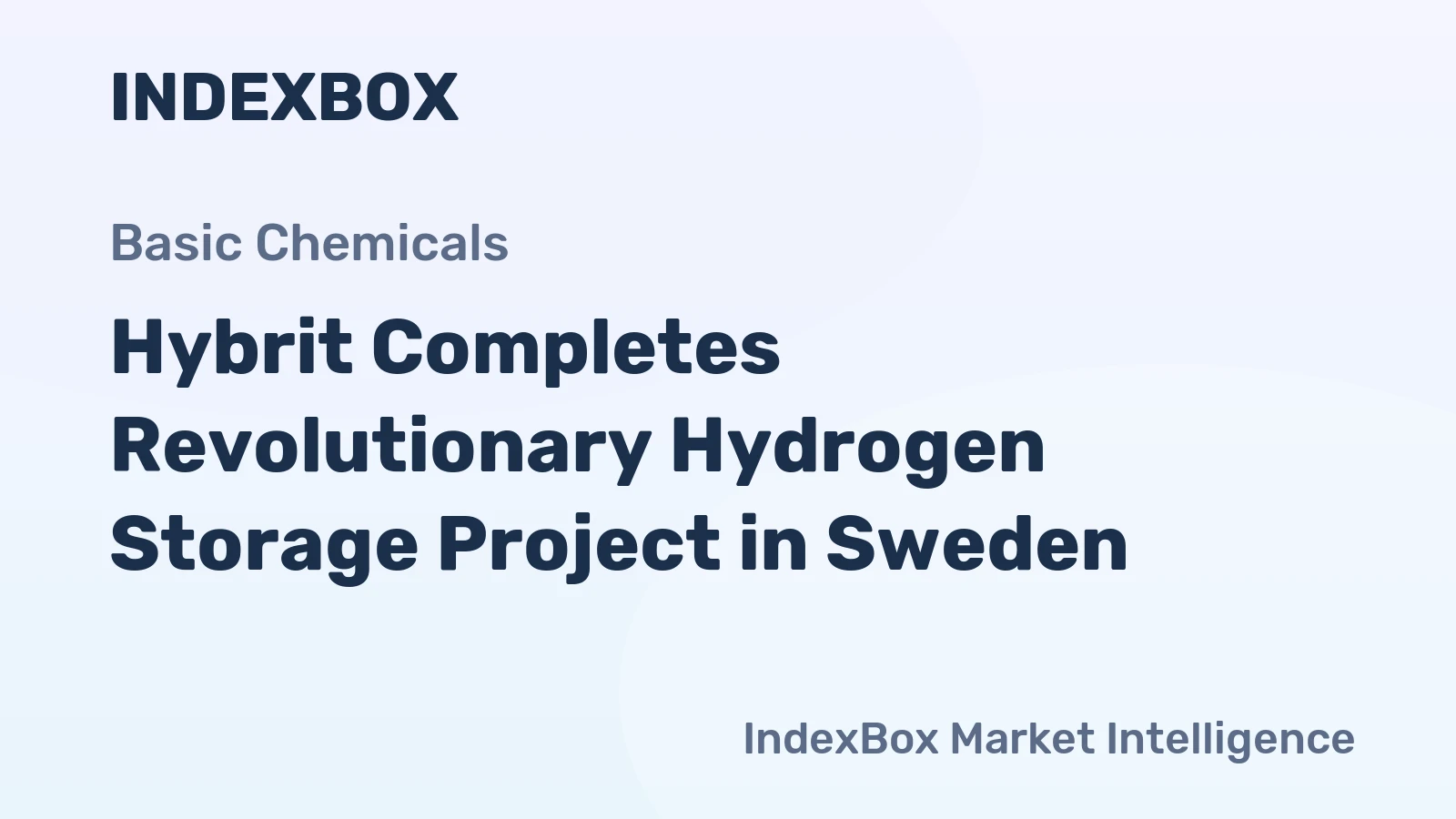 Hybrit Completes Revolutionary Hydrogen Storage Project in Sweden