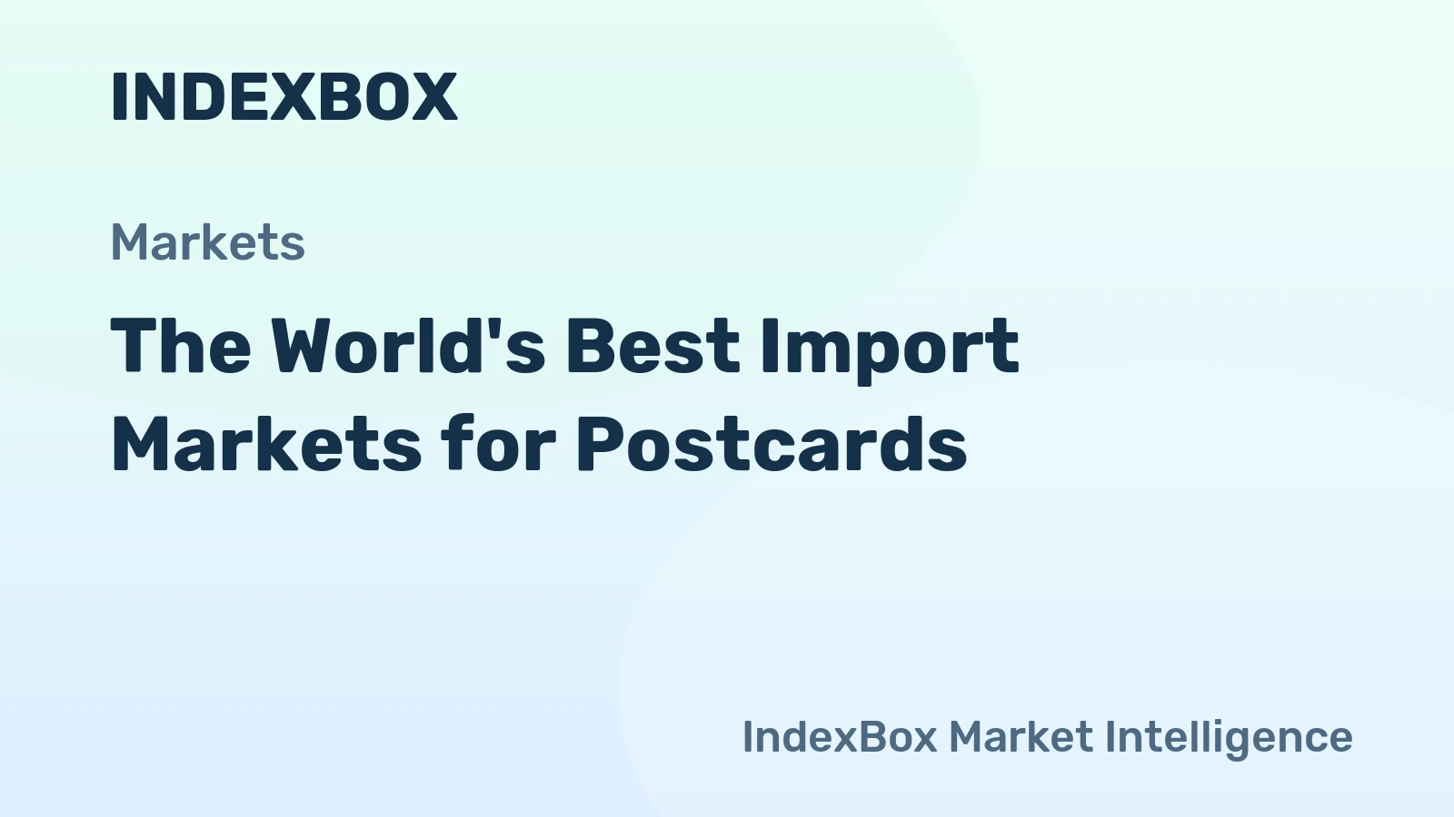 The World's Best Import Markets for Postcards