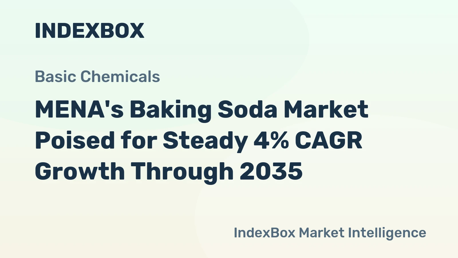 MENA's Baking Soda Market Poised for Steady 4% CAGR Growth Through 2035