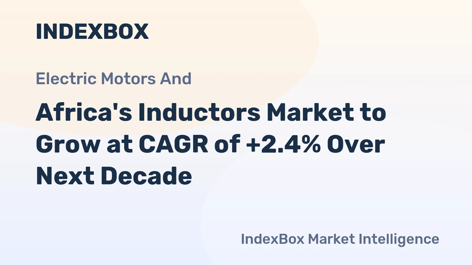 Africa's Inductors Market to Grow at CAGR of +2.4% Over Next Decade