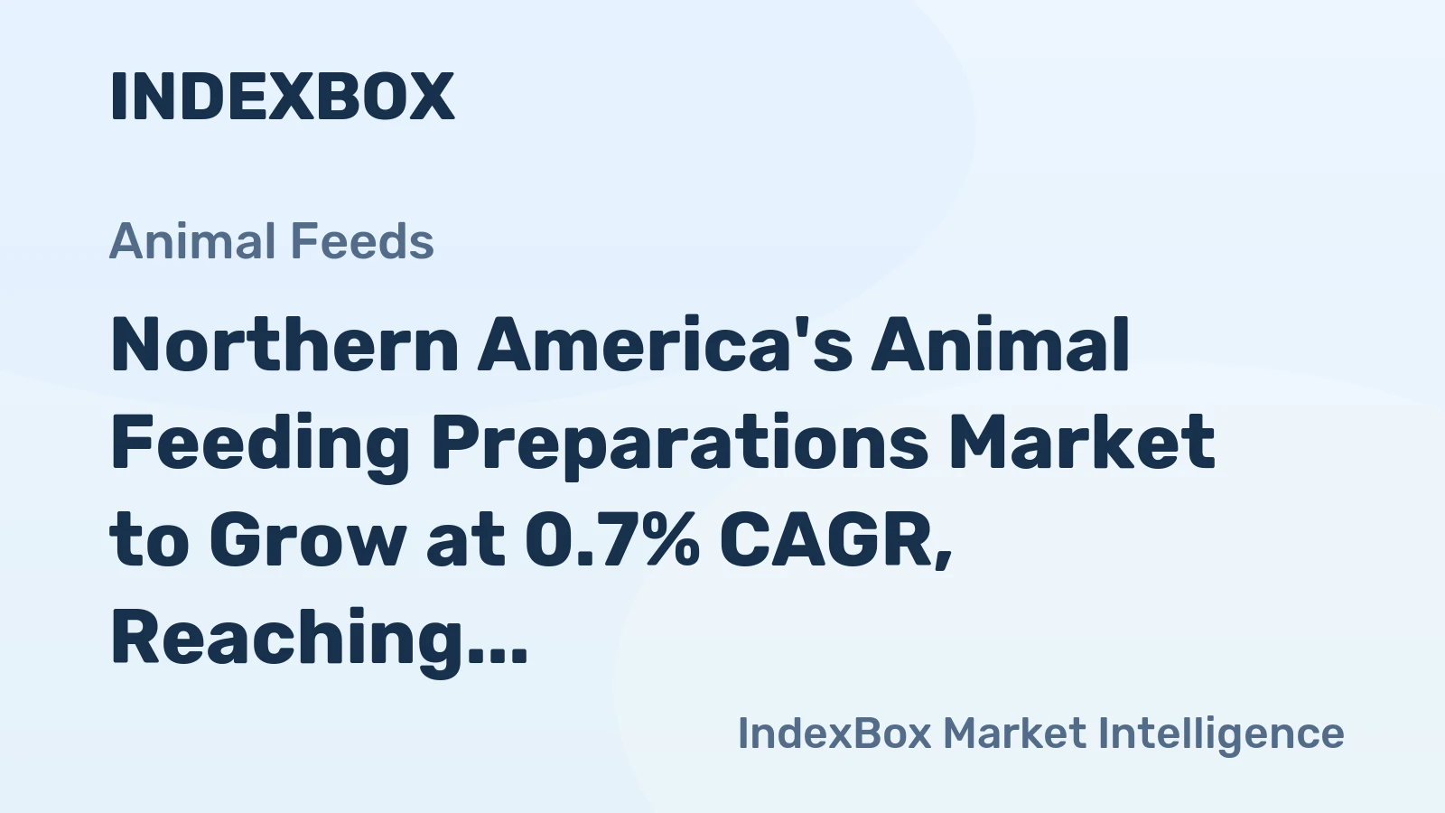 Northern America's Animal Feeding Preparations Market to Grow at 0.7% CAGR, Reaching 50M Tons by 2035