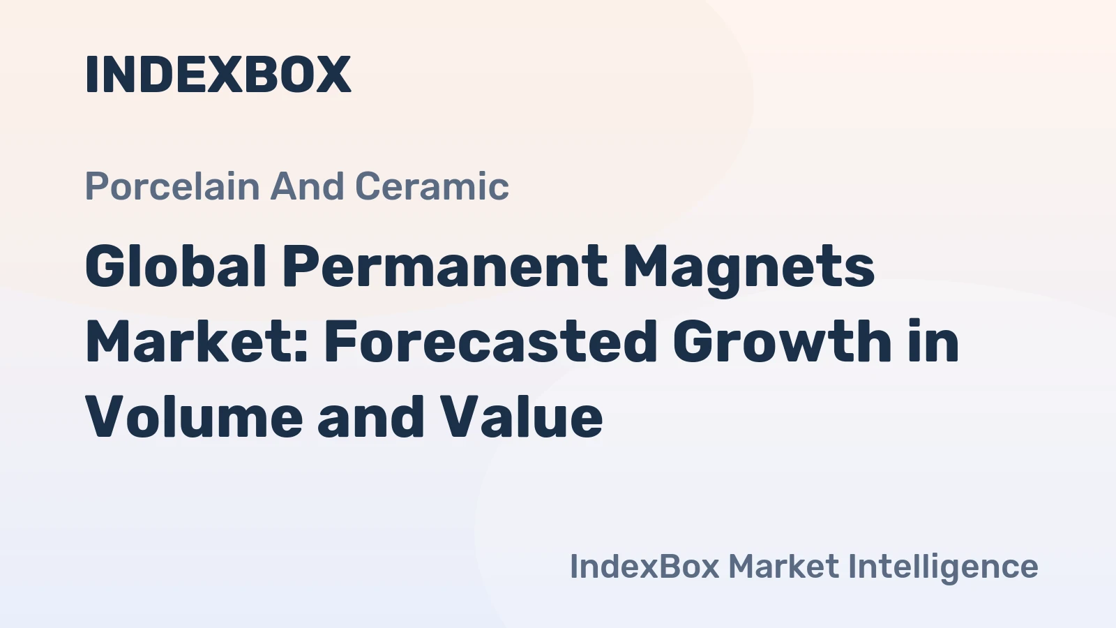 Global Permanent Magnets Market: Forecasted Growth in Volume and Value