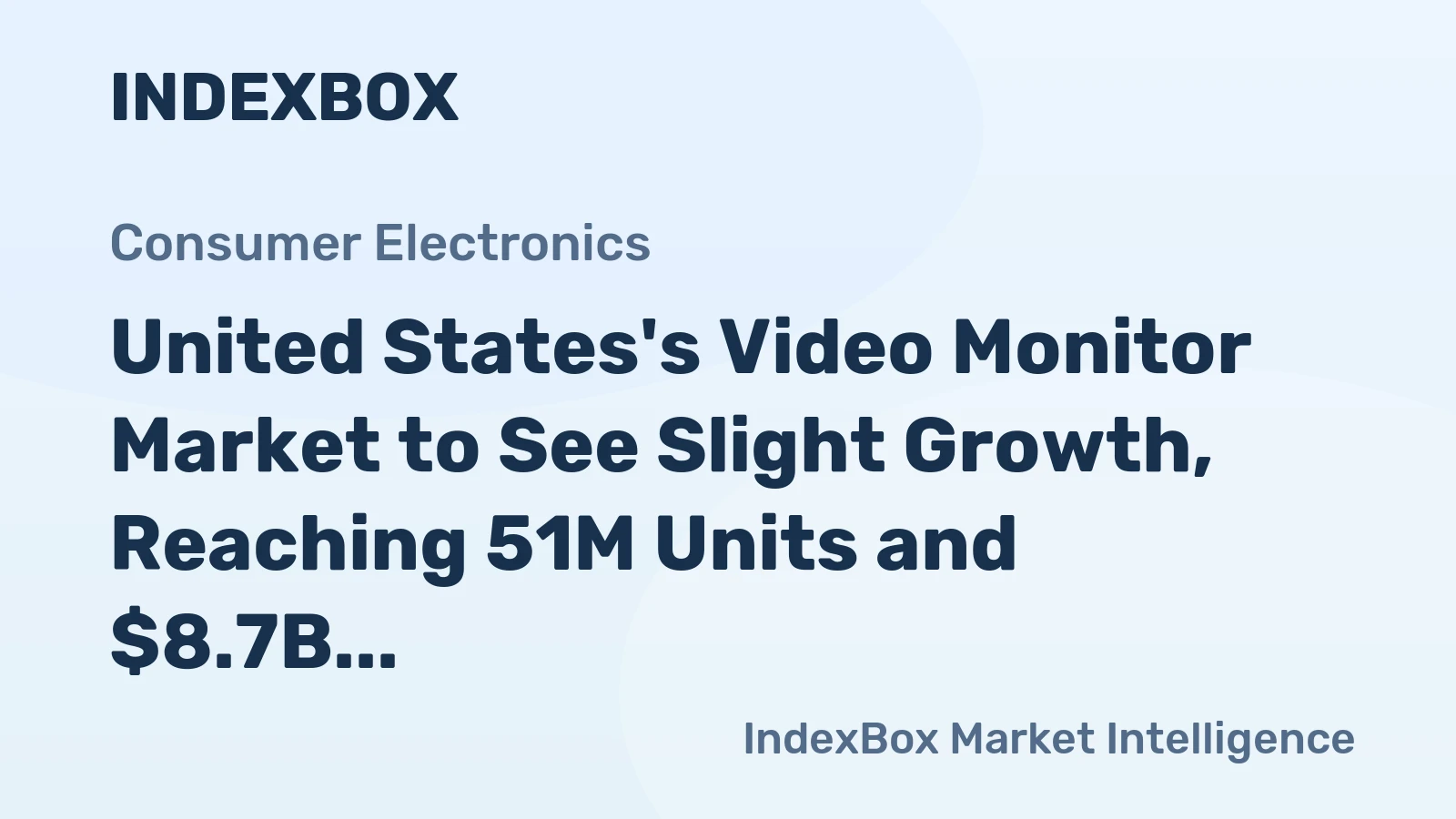 United States's Video Monitor Market to See Slight Growth, Reaching 51M Units and $8.7B by 2035
