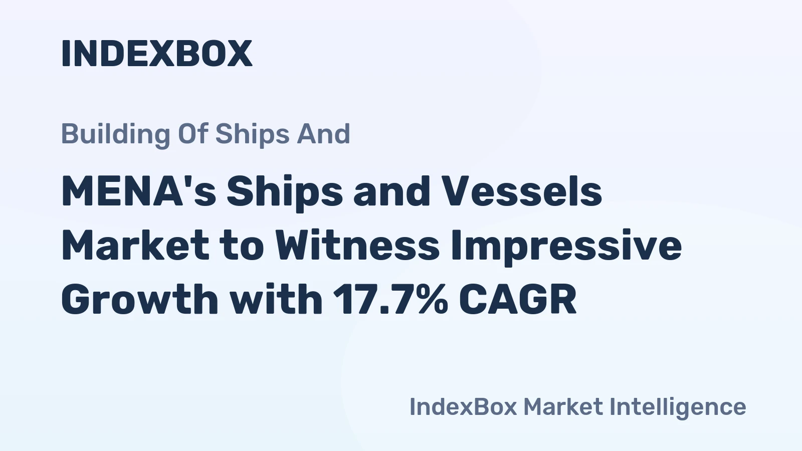 MENA's Ships and Vessels Market to Witness Impressive Growth with 17.7% CAGR