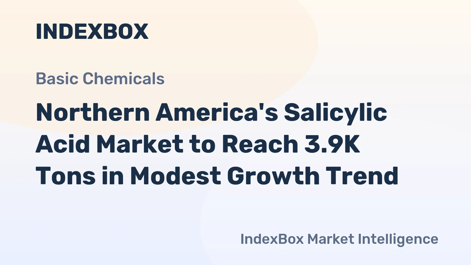 Northern America's Salicylic Acid Market to Reach 3.9K Tons in Modest Growth Trend