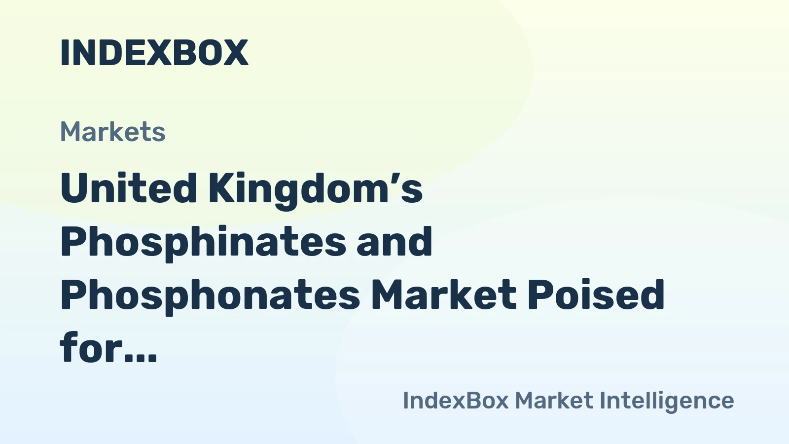 United Kingdom’s Phosphinates and Phosphonates Market Poised for Steady Growth with 3.1% CAGR