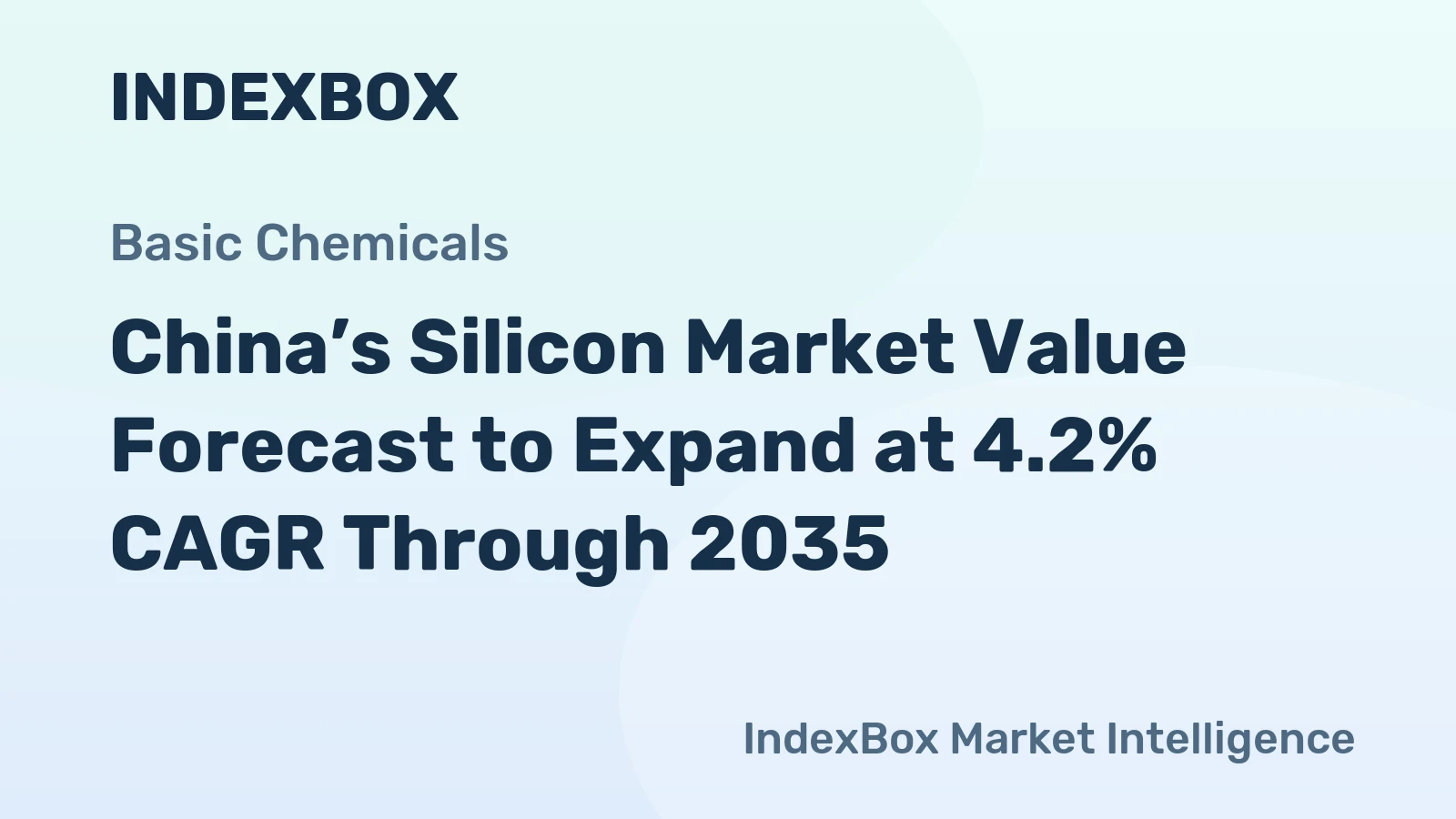 China’s Silicon Market Value Forecast to Expand at 4.2% CAGR Through 2035
